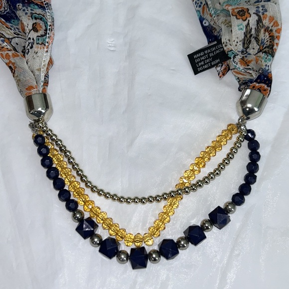 evelyn K New York | Accessories | Nwt Evelyn K New York Jewel Scarf ...